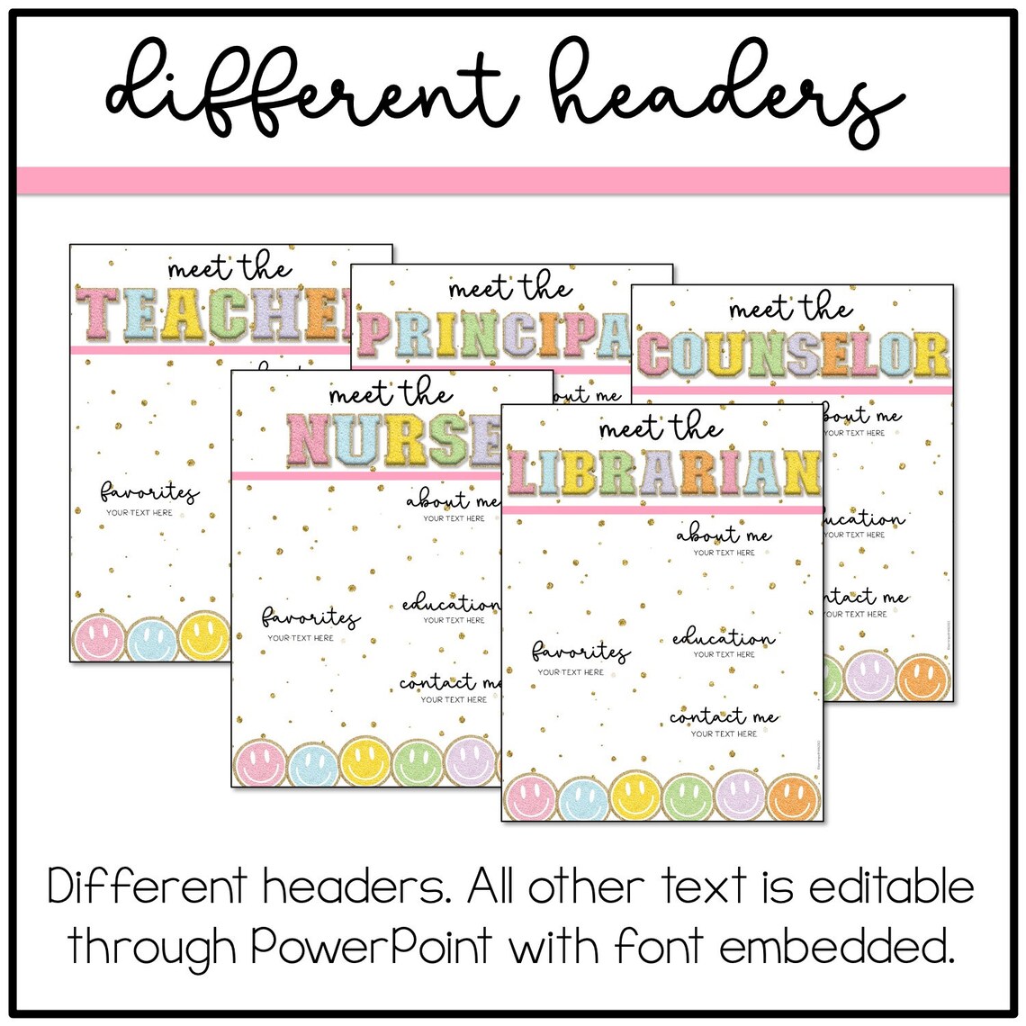 Retro Pastel Meet the Teacher Teacher Introduction Letter - Etsy