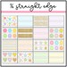 Retro Pastel Bulletin Board Borders, Smile Face Daisy, Varsity ...