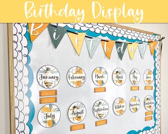 Classroom Birthday Board - Etsy
