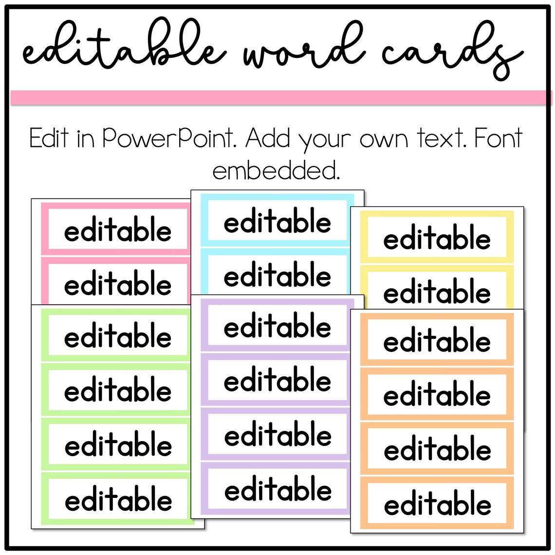 Retro Pastel Classroom Posters Varsity Patch - Etsy