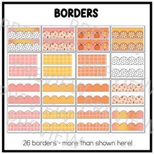 Fall Bulletin Board Kit, Classroom Decor, Pastel Trendy Pumpkins Leaves ...