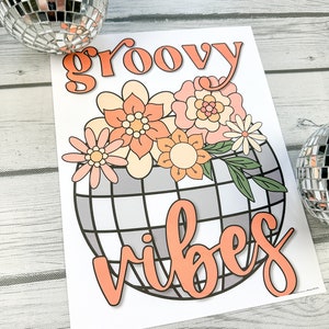 Disco Floral Classroom Posters, Inspirational, Disco Groovy Classroom ...