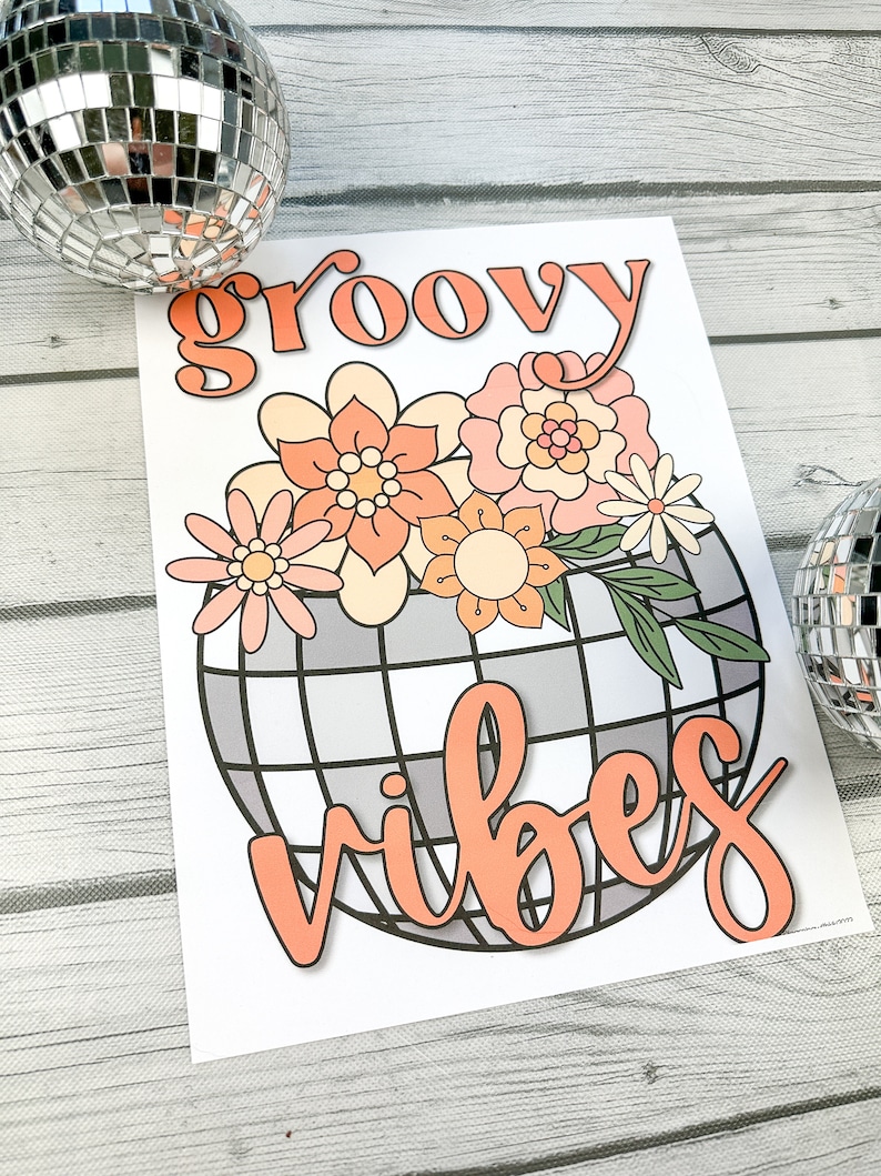 Disco Floral Classroom Posters, Inspirational, Disco Groovy Classroom ...