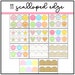 Retro Pastel Bulletin Board Borders, Smile Face Daisy, Varsity ...