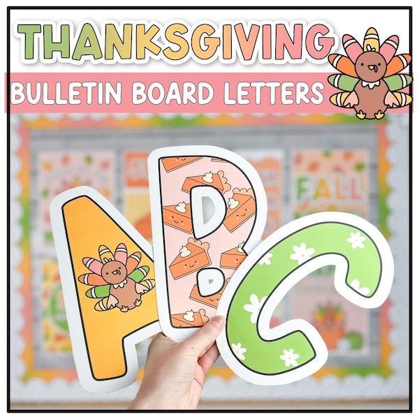 Thanksgiving Letters - Etsy