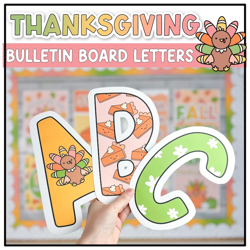 Thanksgiving Letters - Etsy