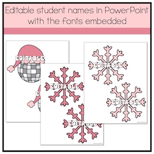 Christmas Bulletin Board Kit, Classroom Decor, Pink Christmas, Disco ...