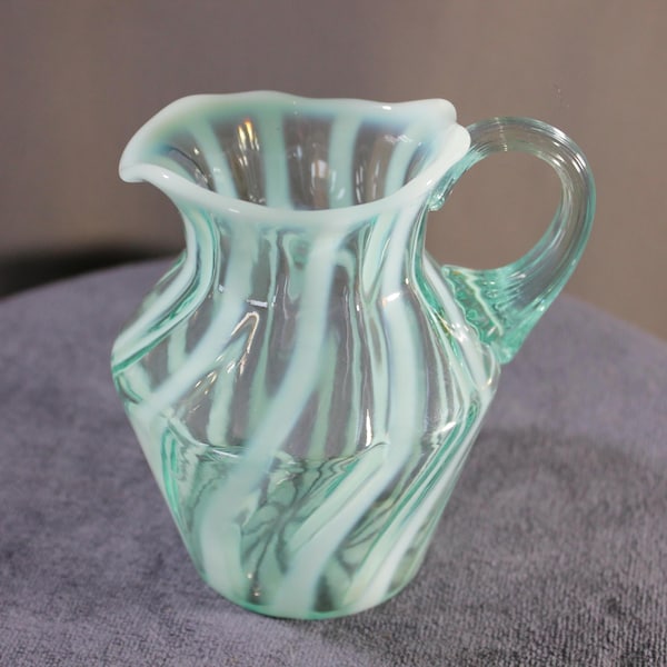 Vintage Fenton Pitcher - Etsy