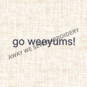 Go Weeyums F1 - Etsy