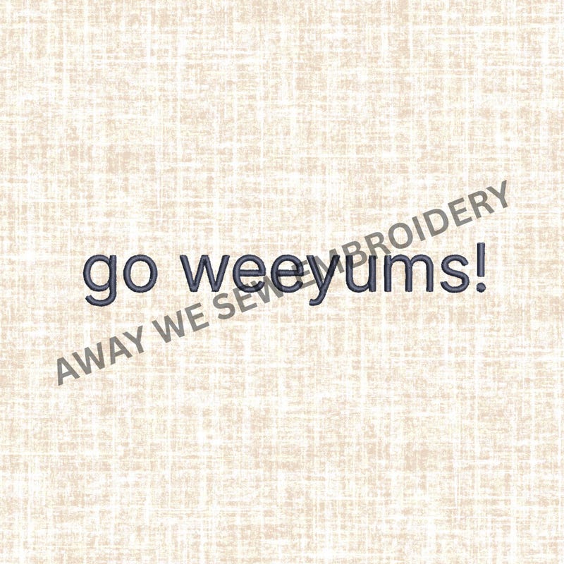 Go Weeyums F1 - Etsy