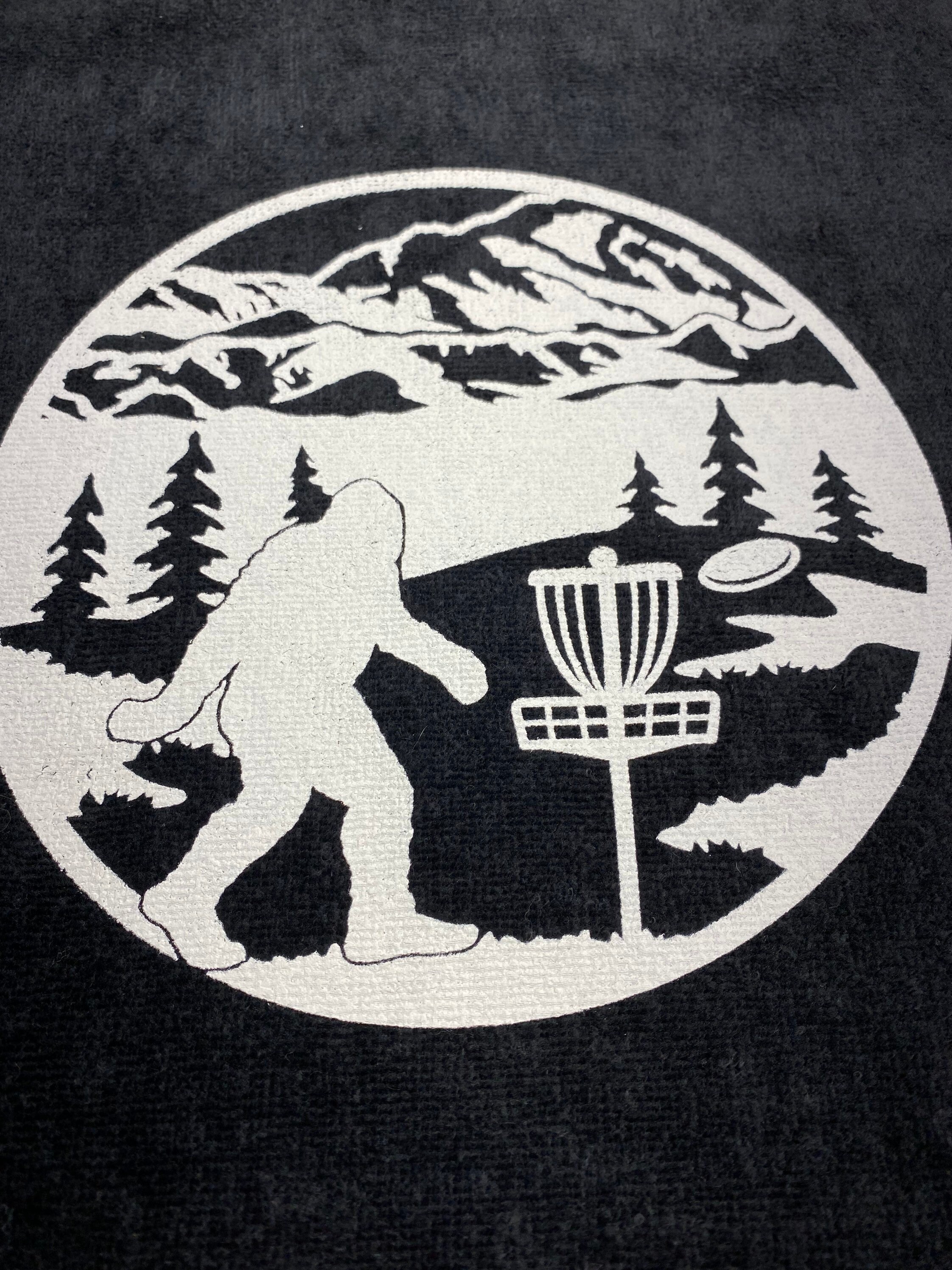 Mens Disc Golf T Shirt Squatch - Etsy