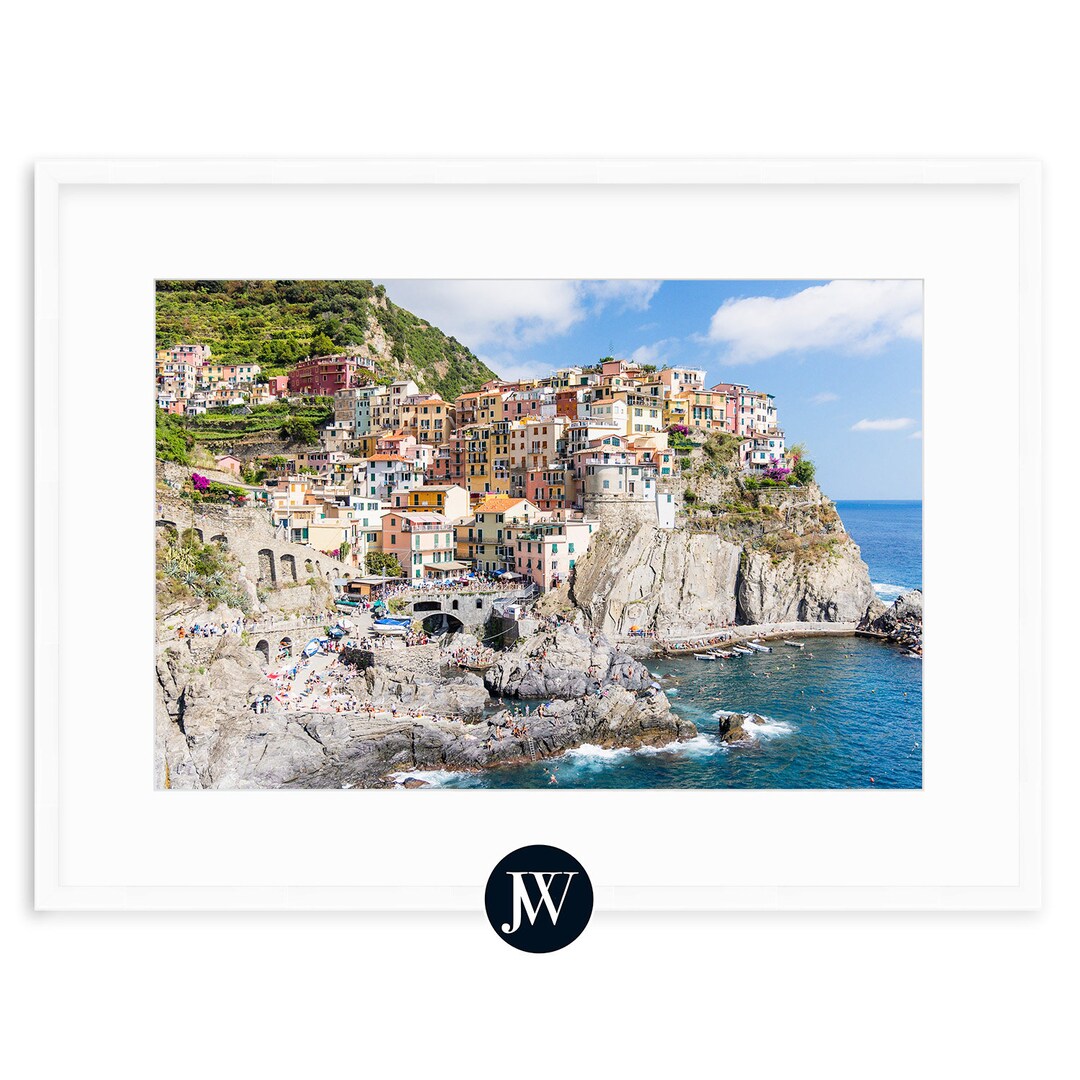 Manarola Art Print Cinque Terre Italy Fine Art Photography Prints With ...