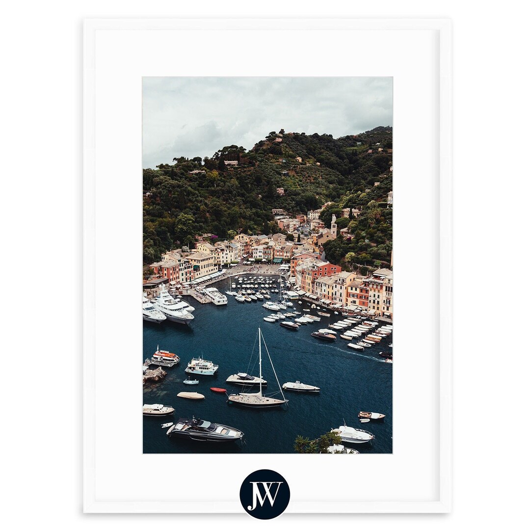 Portofino Art Print | Italian Riviera Wall Decor | Fine Art Photography ...