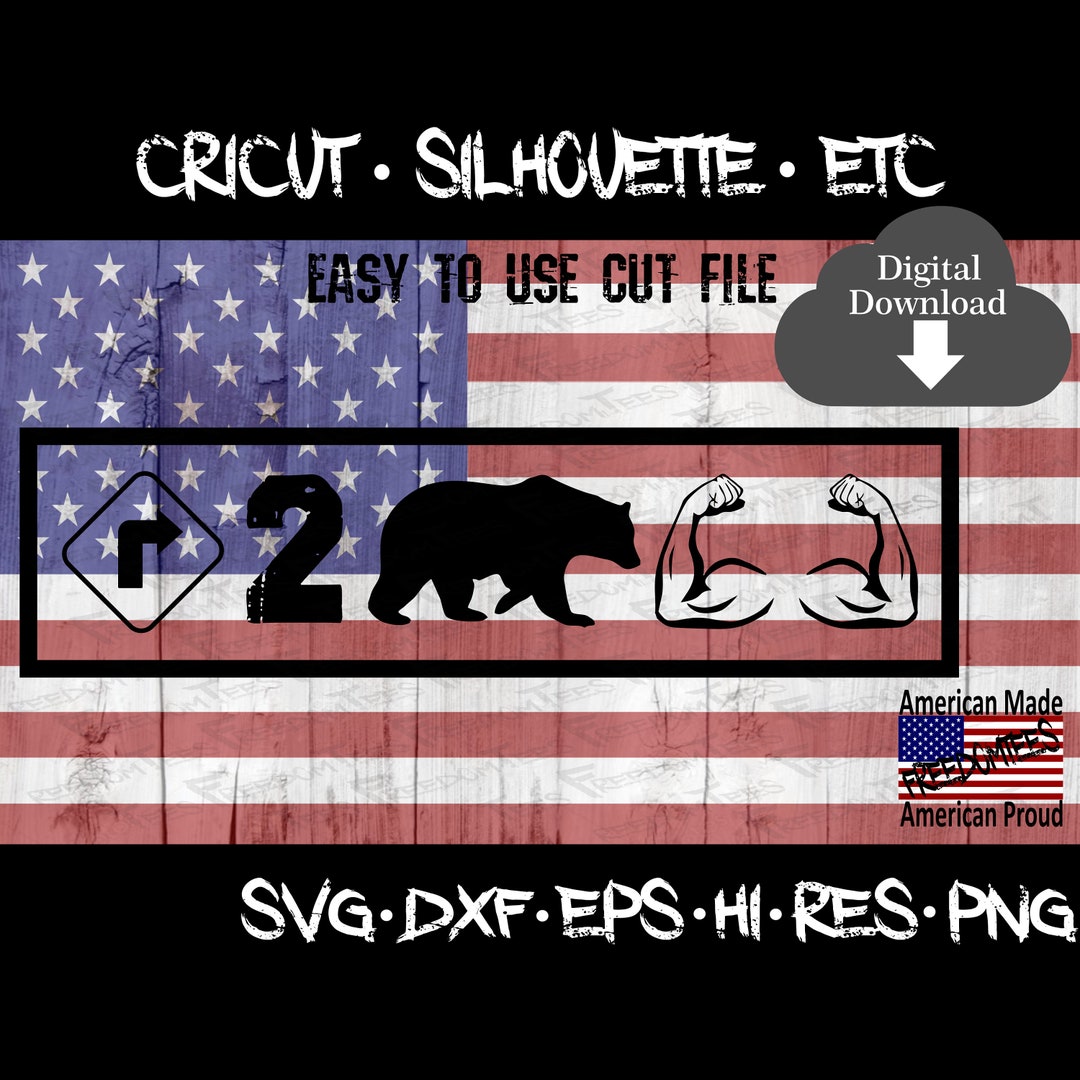 2nd Amendment, Right to Bear Arms, Cricut, Silhouette, Vector, Clipart ...