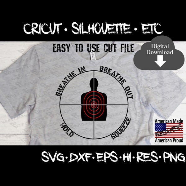 Shooting Target Dxf - Etsy