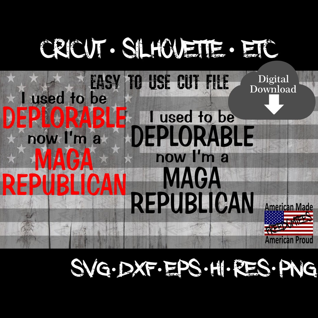 MAGA Republican, Deplorable, Funny, Political, Pro Trump, Anti Biden ...
