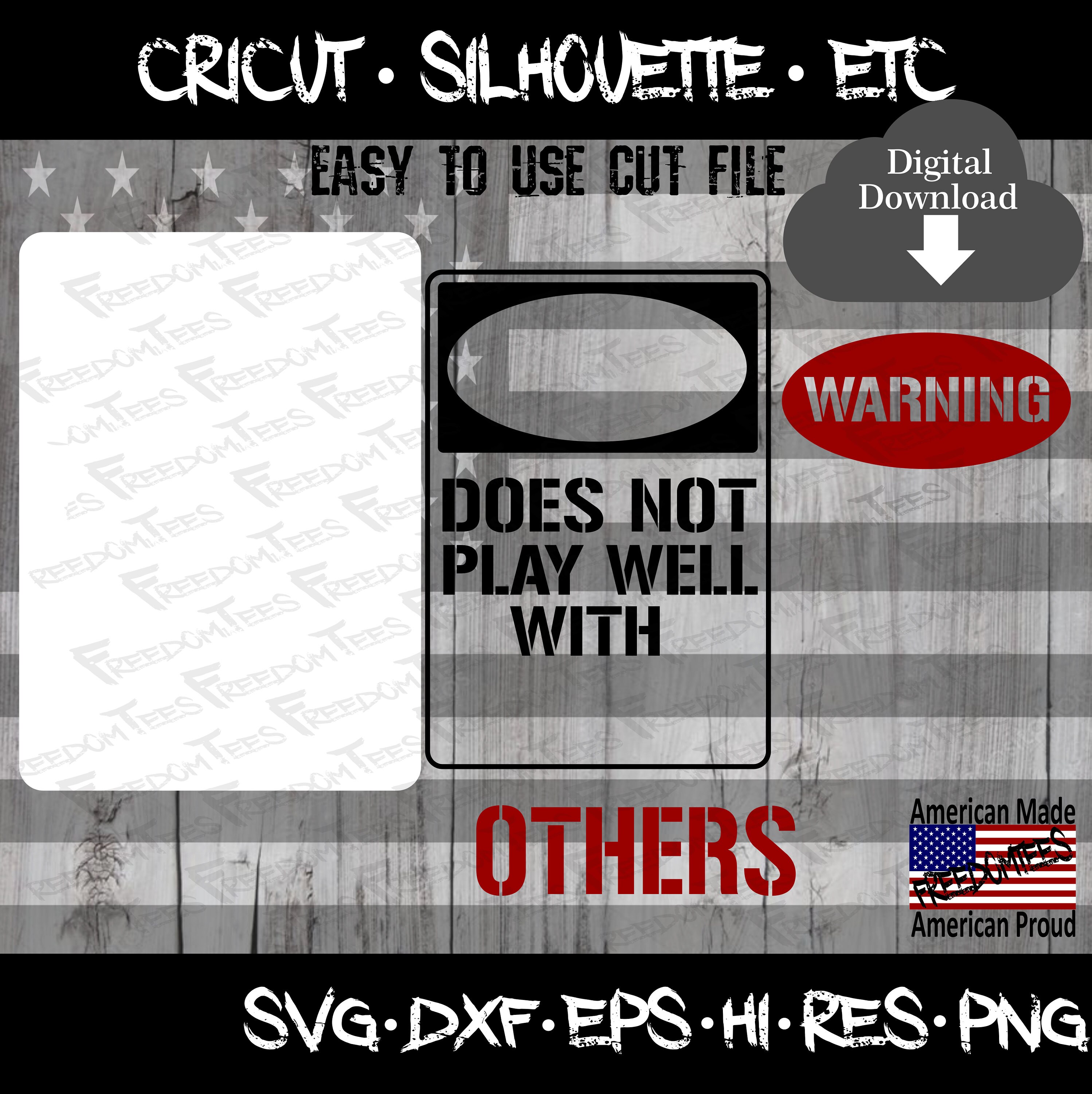 Anti Liberal, Warning Sign, Does Not Play Well With Liberals, Others ...