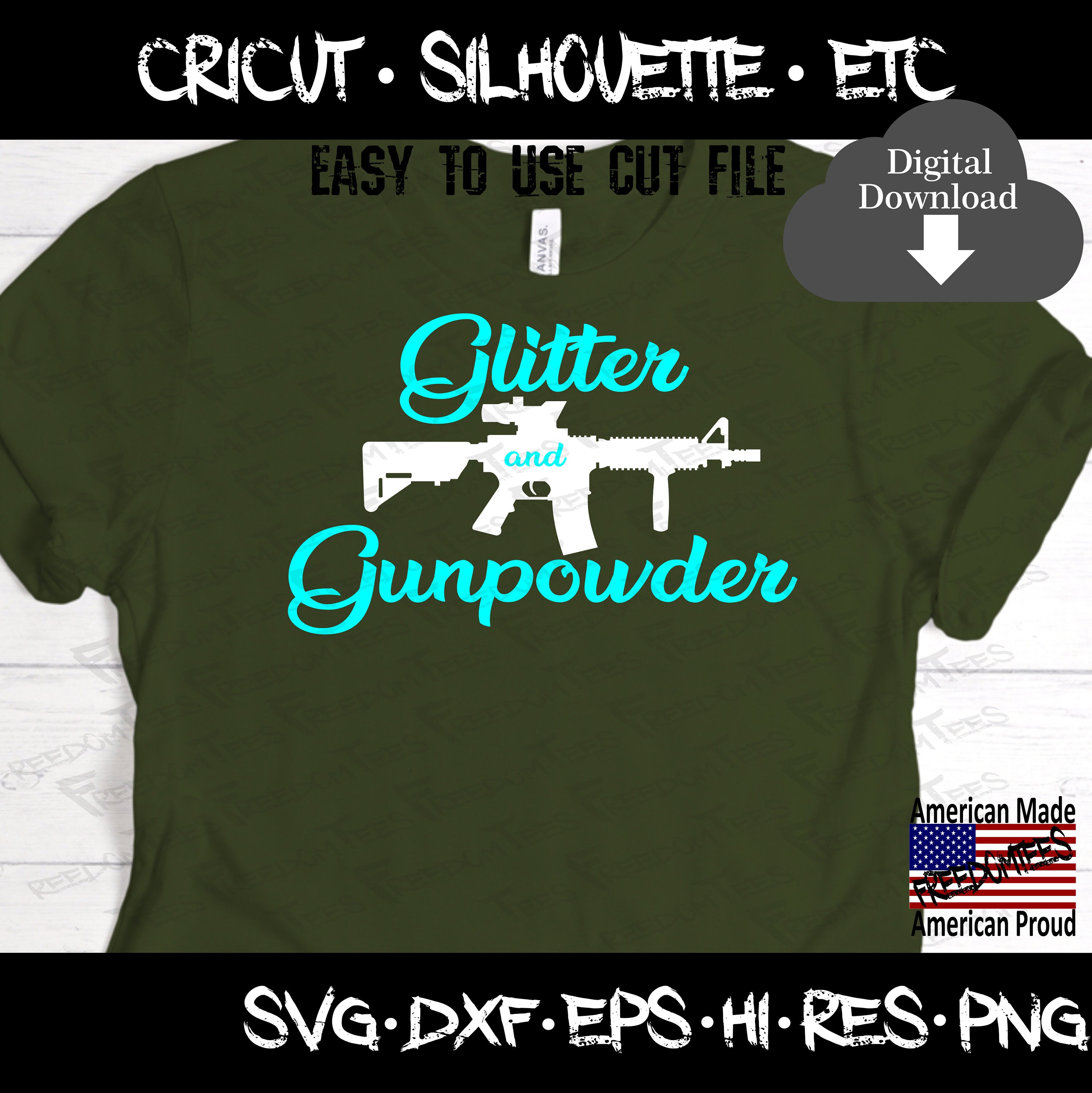 Gun Girl, Glitter and Gunpowder, AR 15, AR15, Pistol, Assault Rifle ...