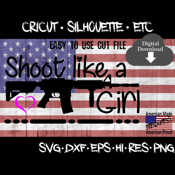 Shoot Like a Girl - Etsy