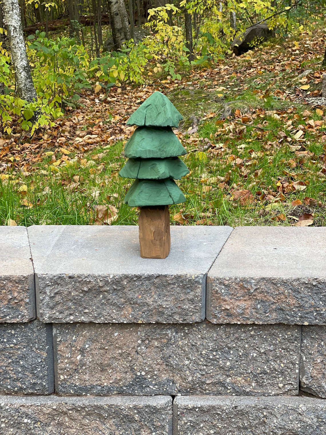 Chainsaw Carving Evergreen Light Green - Etsy