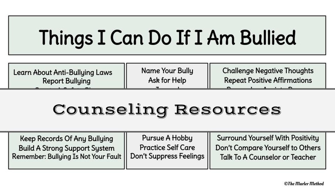 The Bully Mouse CBT Worksheet for Kids & Teens With End Bullying Maze ...