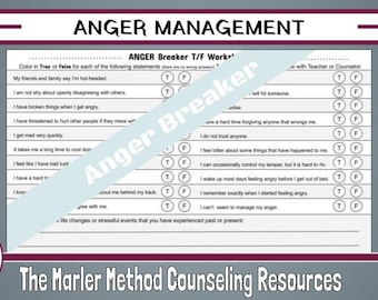 The Anger House Worksheet / CBT Self-expression Activity for - Etsy