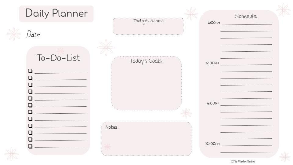 Postpartum Wellness Planner With PPD Self-assessment Tool & Self Care ...