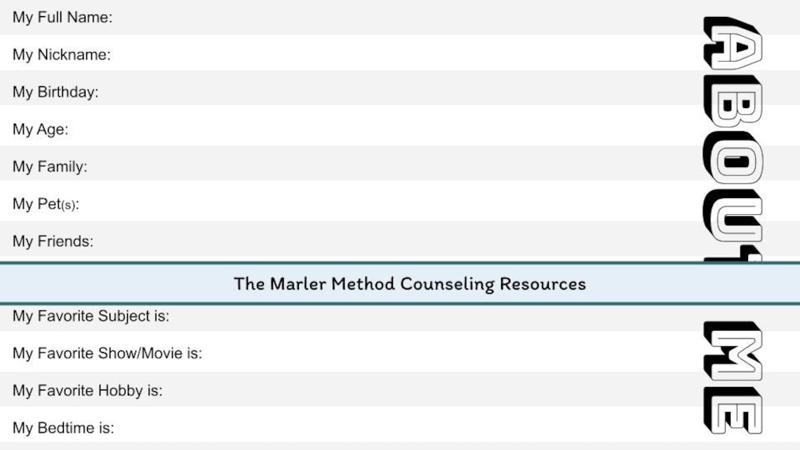 The "two-houses" CBT / ART Therapy Worksheet Activity for Kids Coping W ...