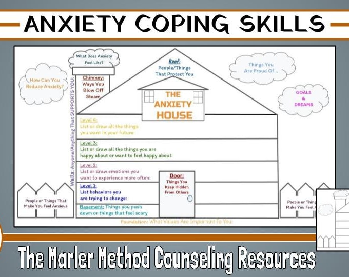 Anger Management CBT Worksheet Bundle: Teens & Children (digital ...