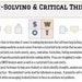Problem Solving & Critical Thinking 101 Worksheet for Pre-teens and ...
