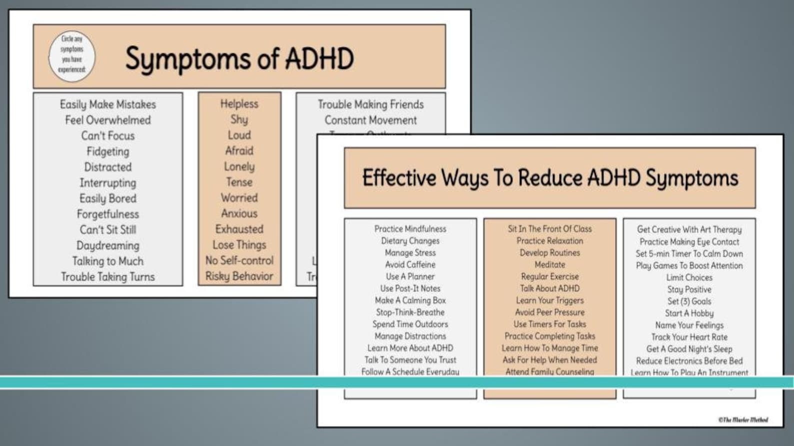The ADHD House Art Therapy Worksheet / CBT Self-expression Activity for ...