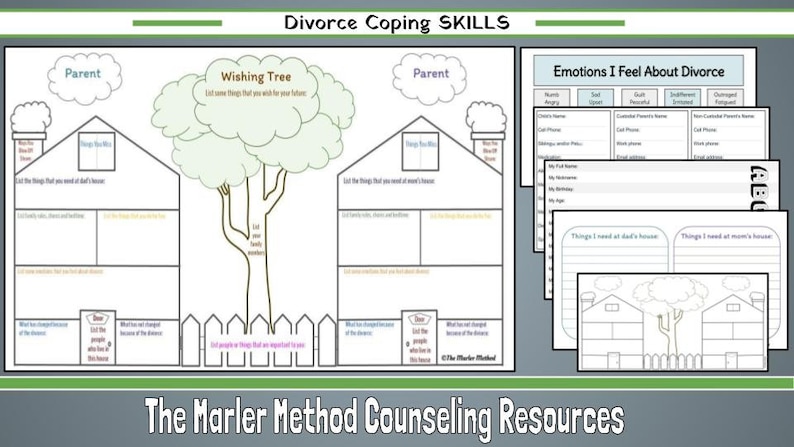 CBT Worksheet Bundle for Children & Teens, Stress, Anger, Anxiety, ADHD ...