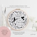 Dandelion Positive Thinking Hand Embroidery PDF Pattern - Etsy