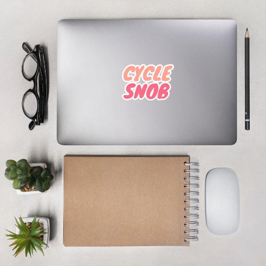 4x4 Cycle Snob Sticker - Etsy
