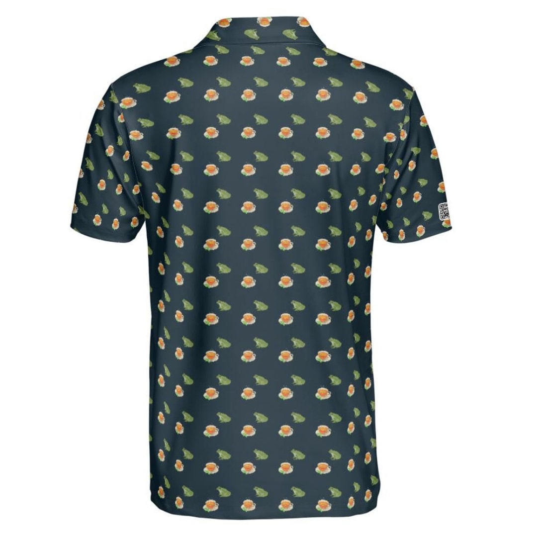 Green Orange Kermit the Frog Golf Polo Shirt Unisex - Etsy
