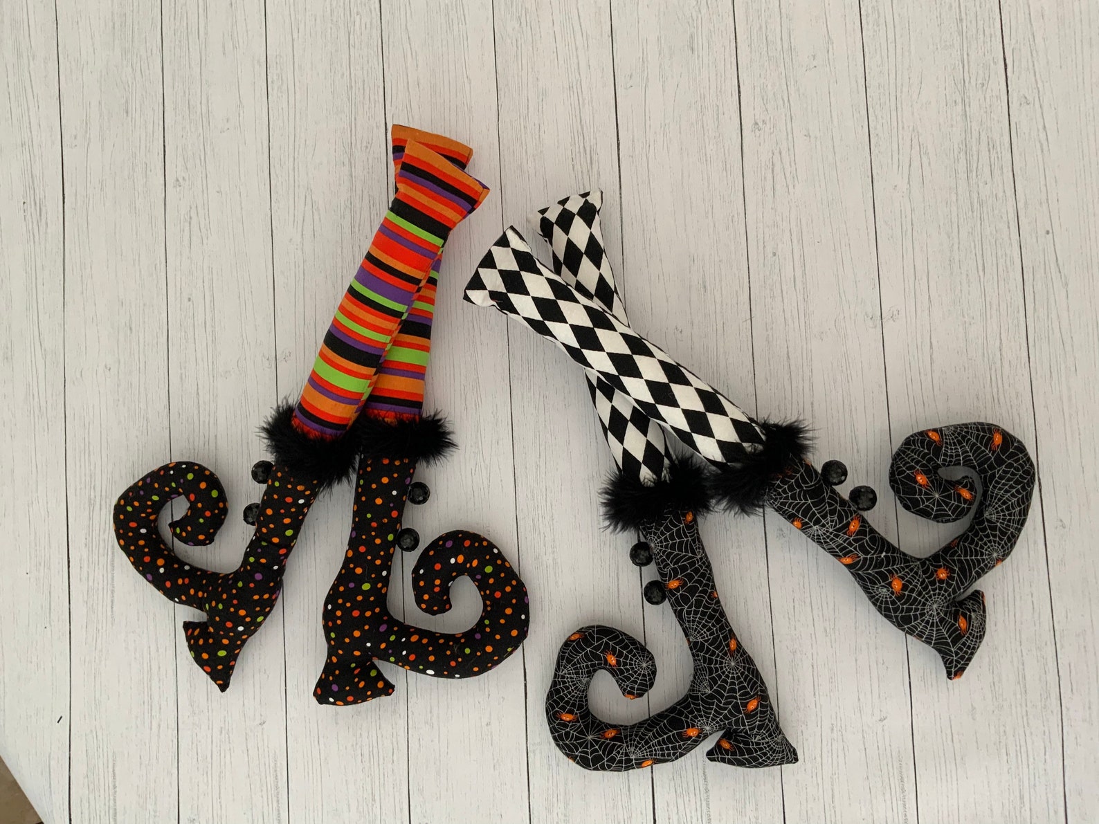Witches Legs Set Witches Legs for Wreaths Halloween Decor - Etsy