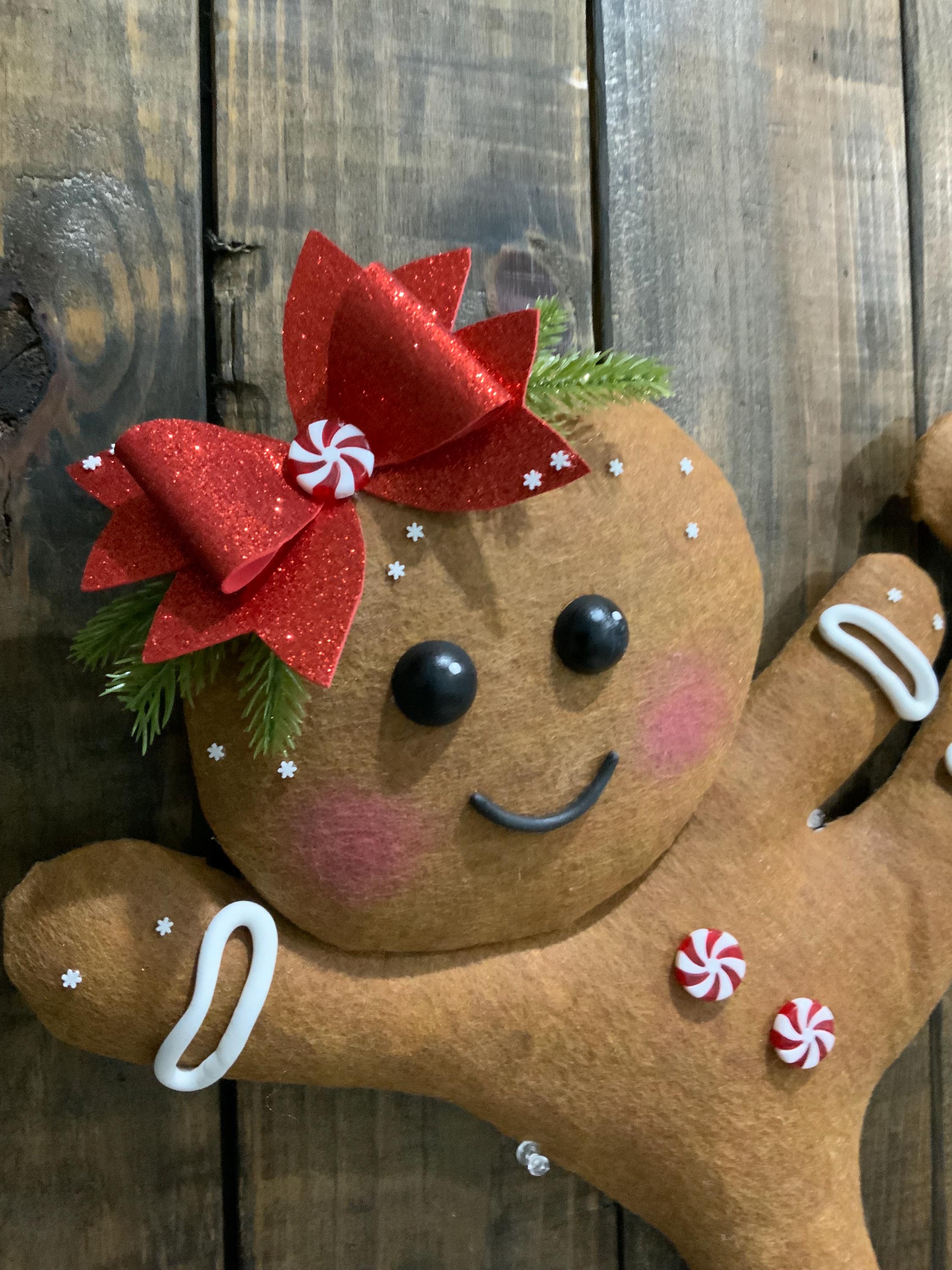 Gingerbread Wreath Attachment, Ballet Gingerbread Girl, Gingerbread ...