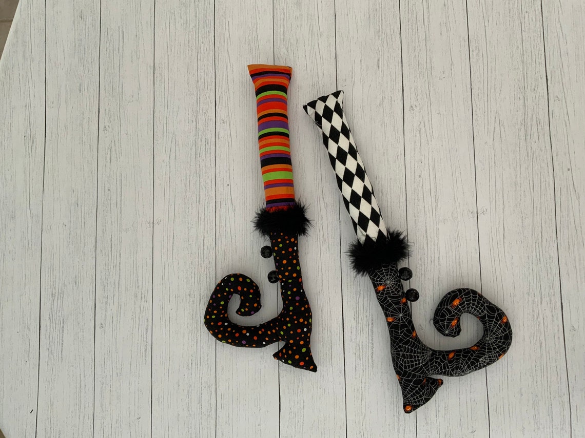 Witches Legs Set Witches Legs for Wreaths Halloween Decor - Etsy