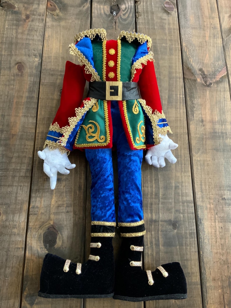 XL Nutcracker Wreath Attachment, Christmas Nutcracker Embellishment ...