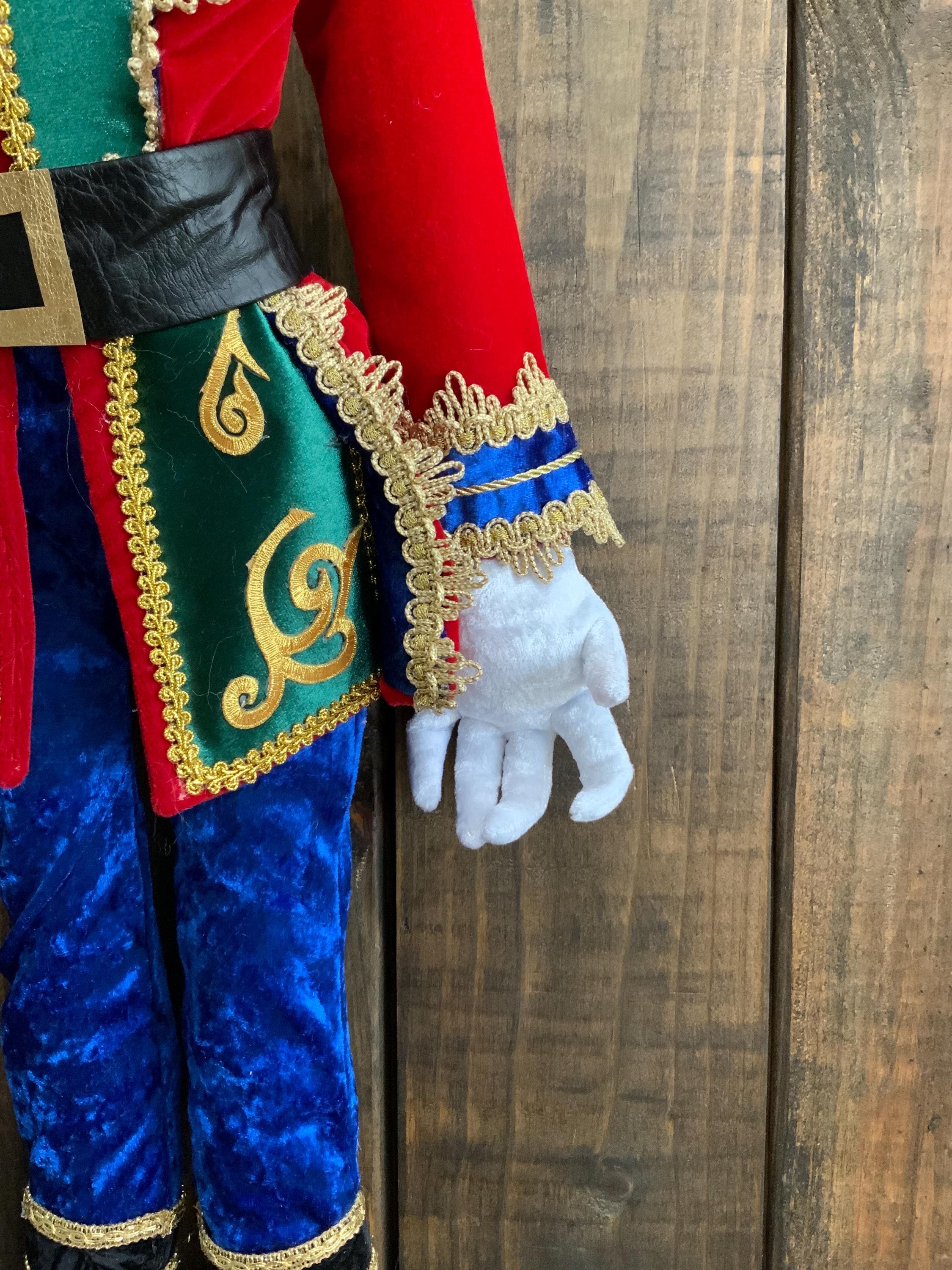 XL Nutcracker Wreath Attachment, Christmas Nutcracker Embellishment ...