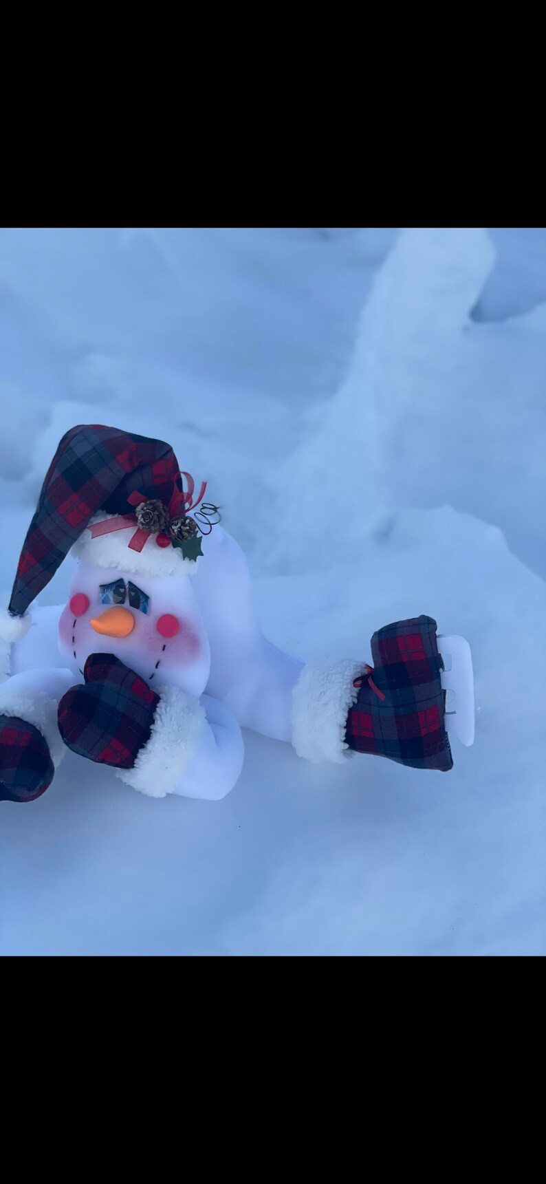 Snowman Wreath Attachment, Snowman Christmas Decor, Snowman, Christmas ...