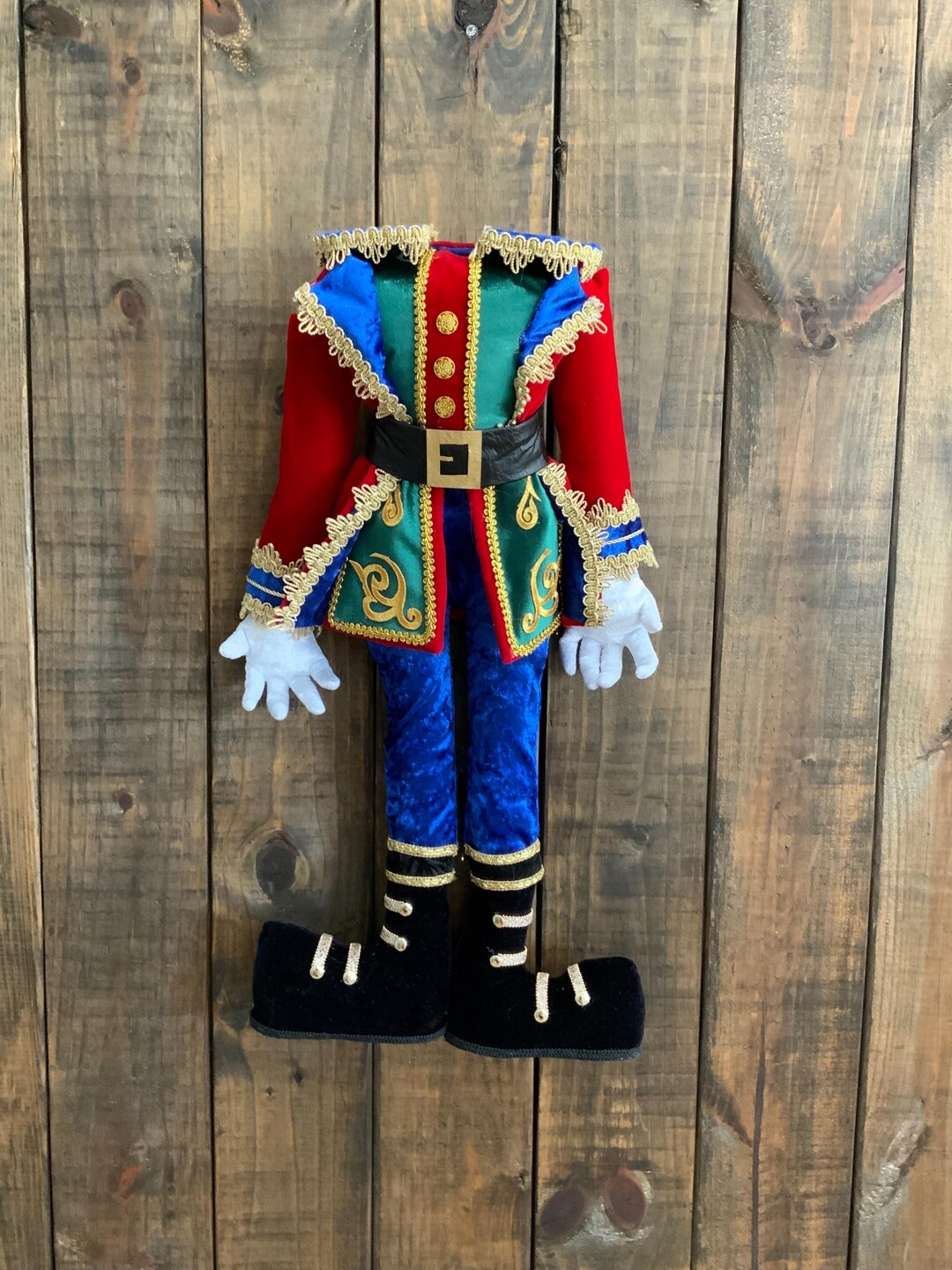 XL Nutcracker Wreath Attachment, Christmas Nutcracker Embellishment ...