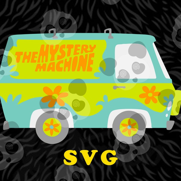Mystery Machine Svg - Etsy
