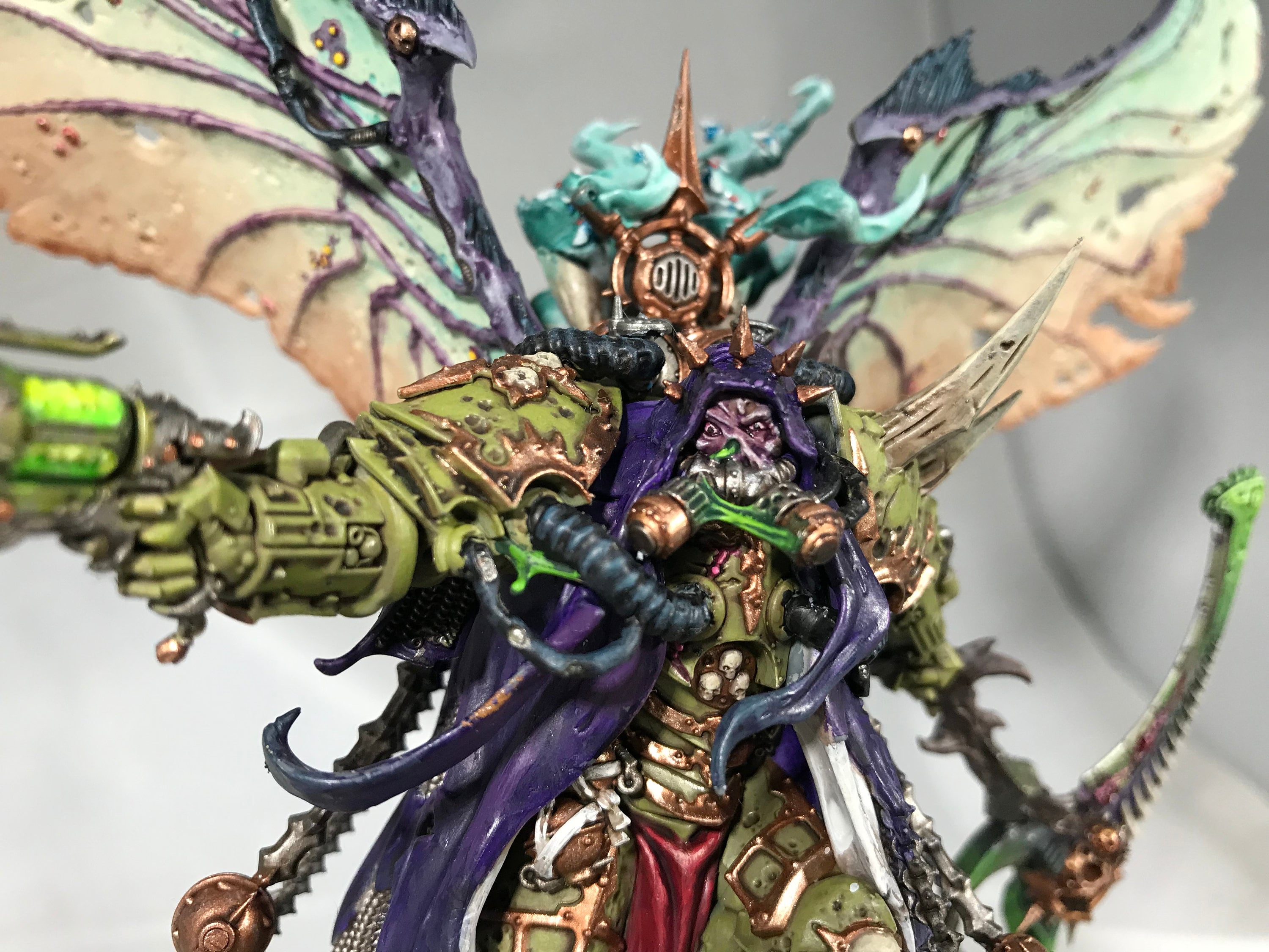 Commission - Mortarion Primarch of the Death Guard - Warhammer 40k ...