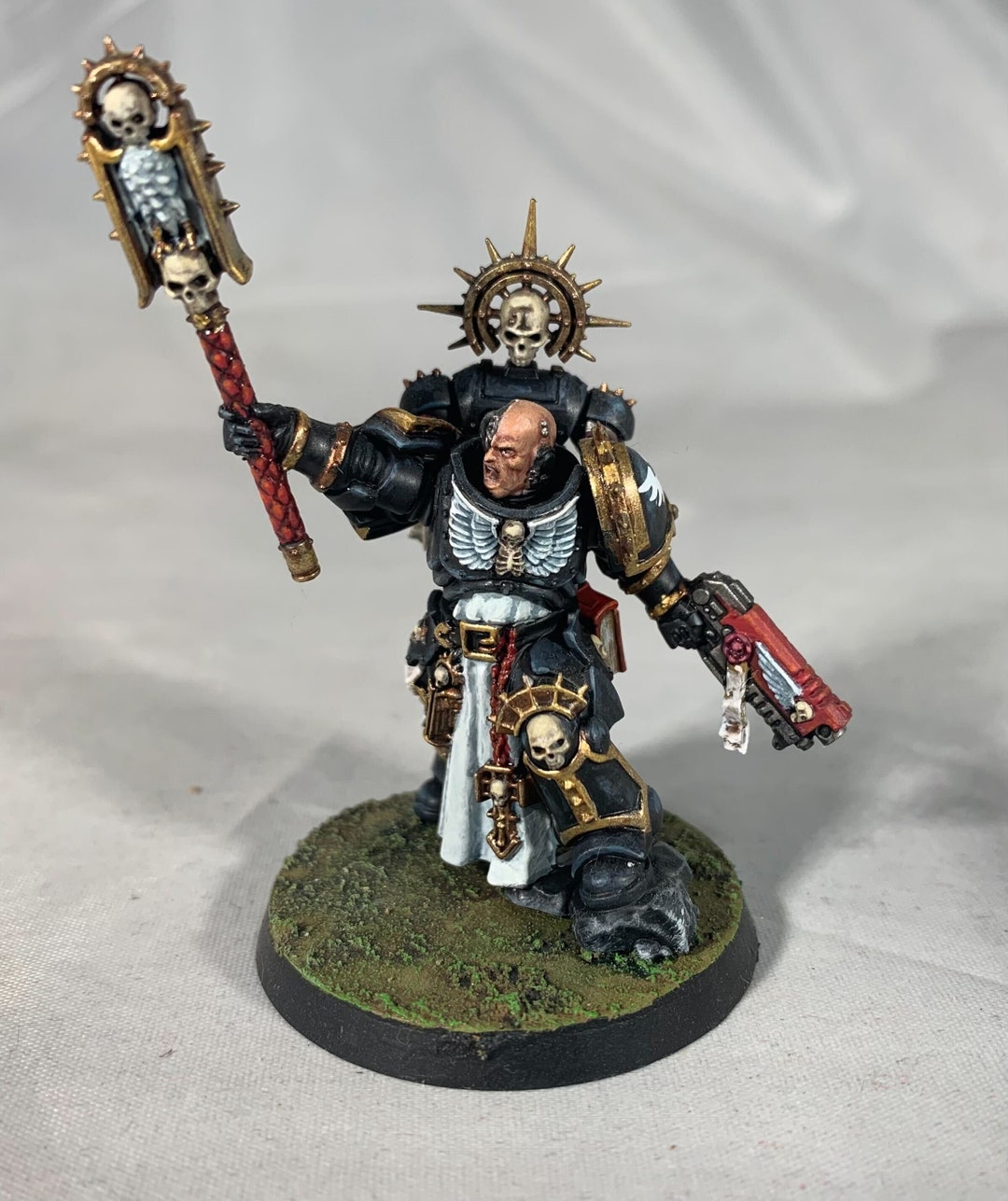 Blood Angels Primaris Chaplain Warhammer 40k Pro Painted - Etsy Blood Angels Primaris Chaplain Warhammer 40k Pro Painted - Etsy