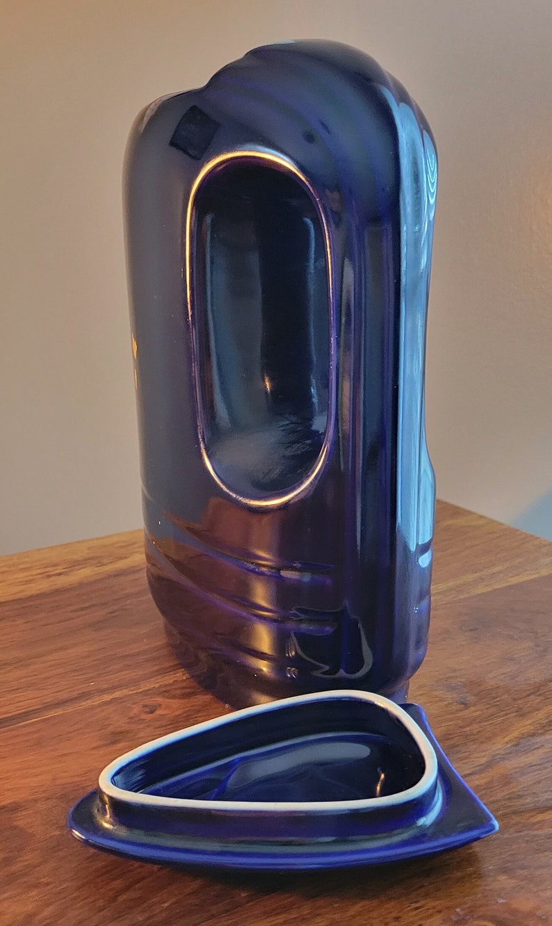 Hall China Co./westinghouse Cobalt Blue Art Deco Refrigerator - Etsy