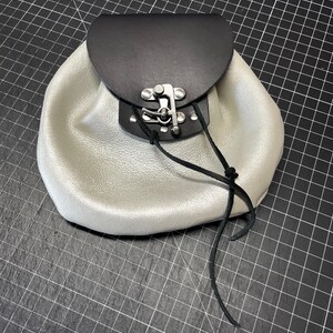 Large Leather Renaissance Pouches | Pirate, LARP Bag | Cosplay ...