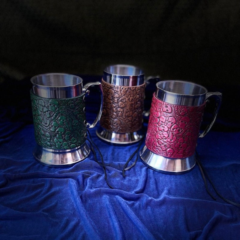 Leather Tankard - Etsy