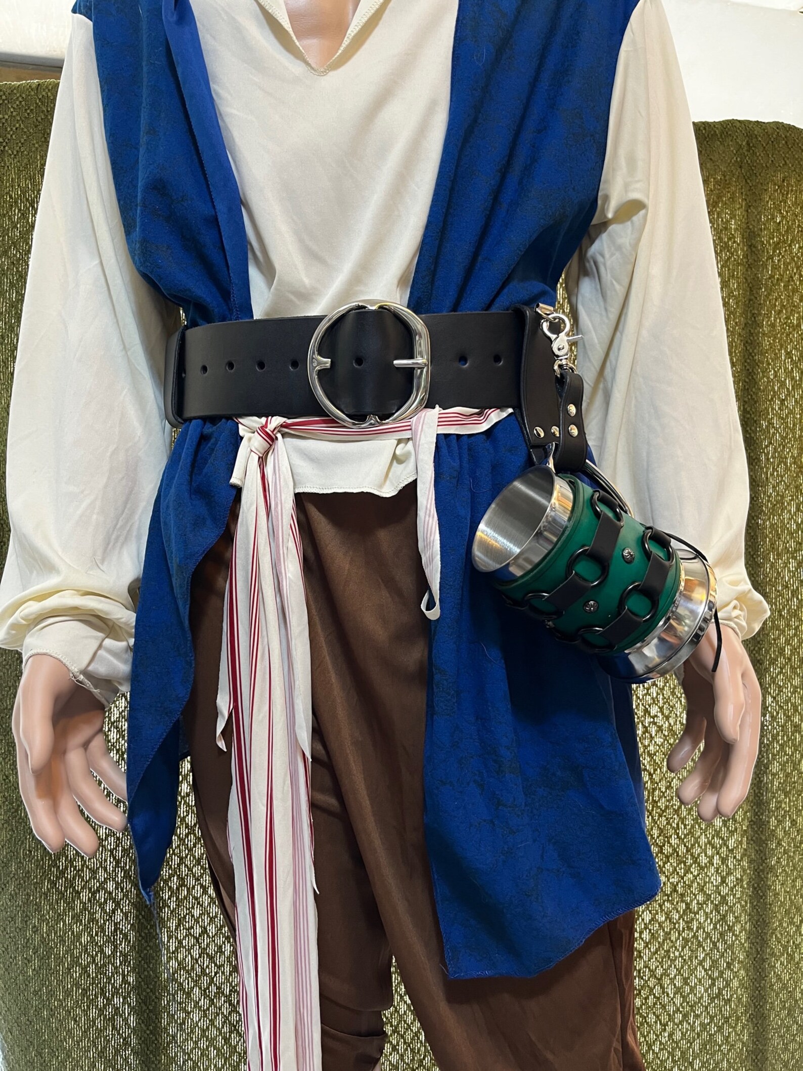 Tankard Mug Strap Renaissance Pirate Steampunk Accessory - Etsy