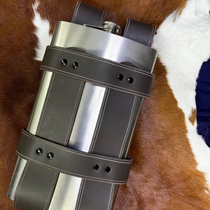 Giant Flask Holder With 64oz Flask Included! Holster for Pirates ...